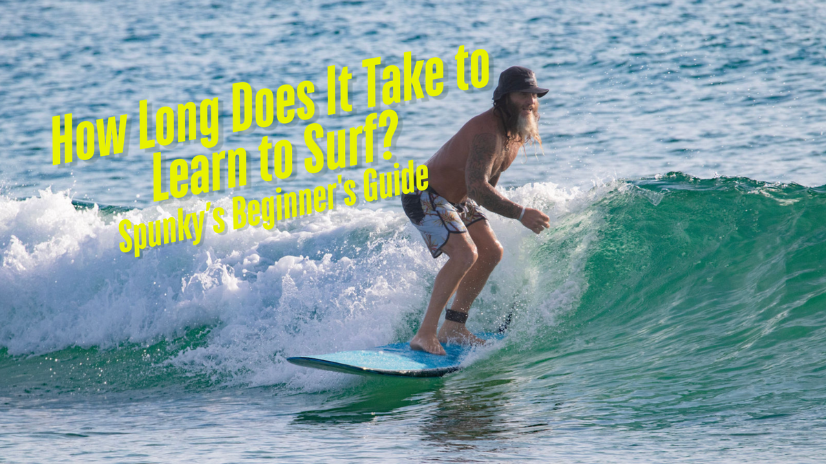 How Long Does It Take to Learn to Surf? A Beginner's Guide – Spunkys Surf Shop LLC