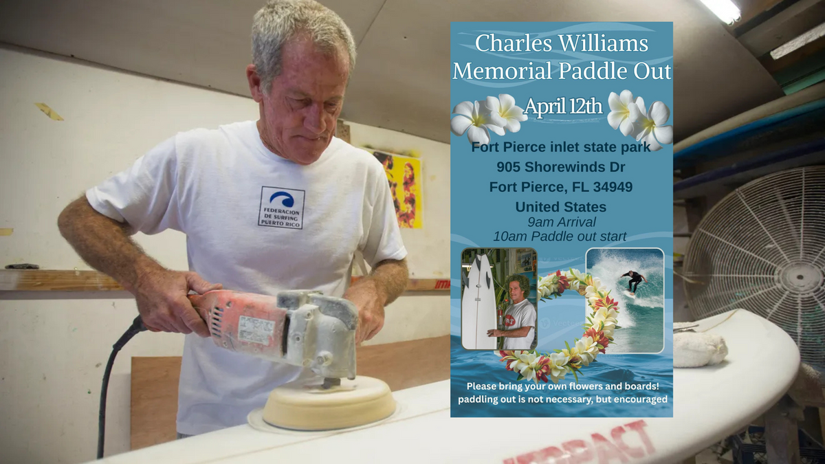 A Celebration of Life & Paddle Out for Charles "Chuck" Williams ...