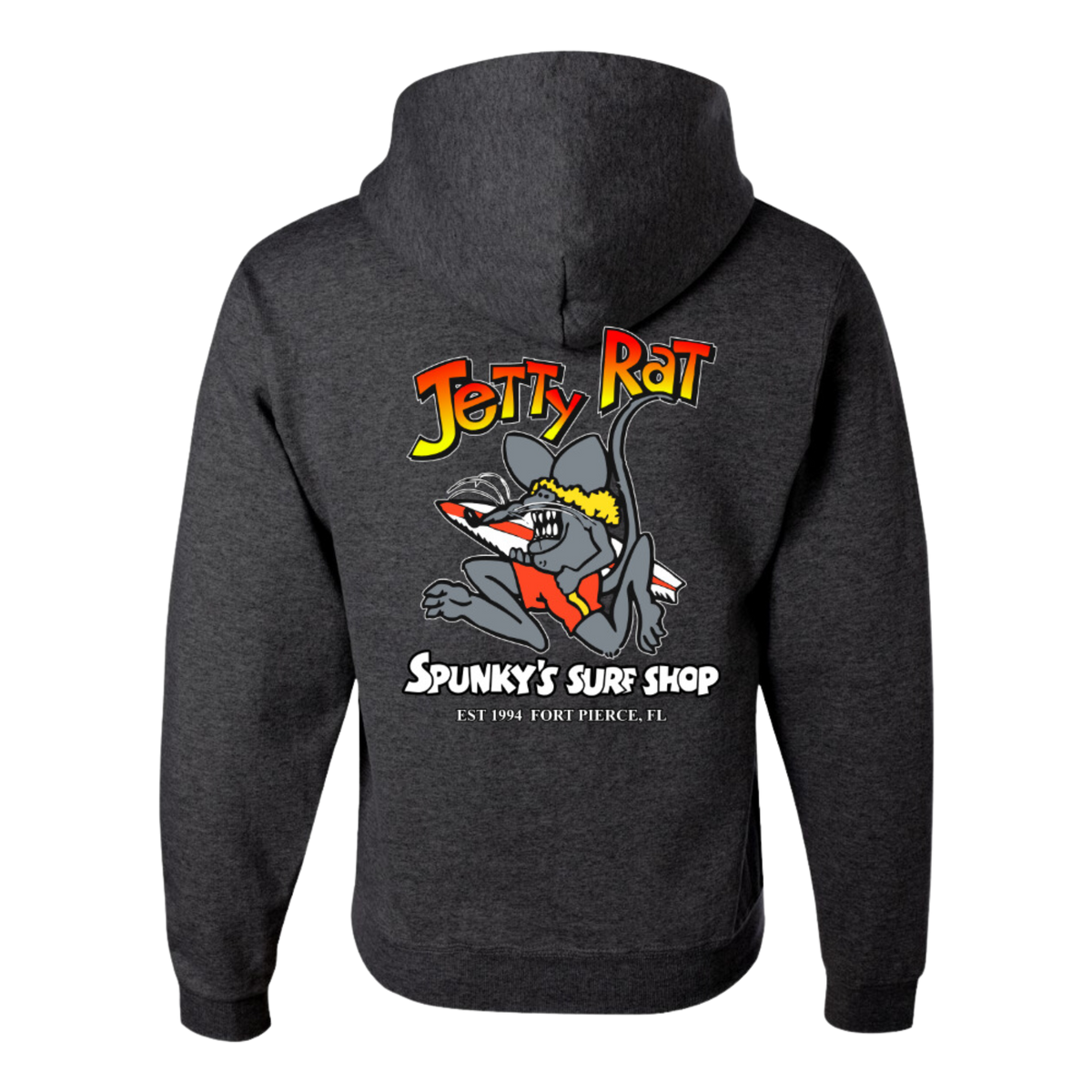Spunky's - Hoodie - Jetty Rat - Unisex – Spunkys Surf Shop LLC